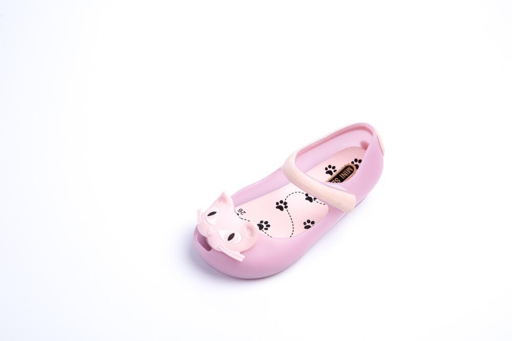 Mini SED Girl Shoes Cat Baby Jelly Shoes Sew Plain... – Grandado