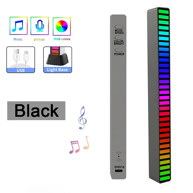 RGB Music Sound control LED light app control Pick... – Vicedeal