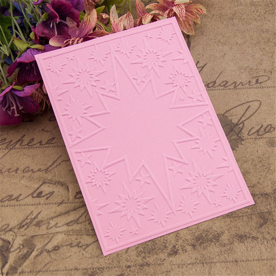 Eastshape Shining Patroon Plastic Embossing Map Vo... – Grandado