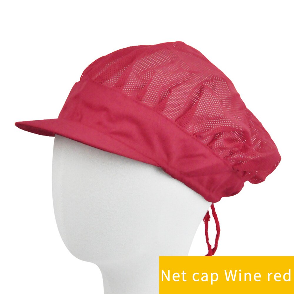 Breathable Mesh Chef Hat Men Women Restaurant Kitc... – Grandado