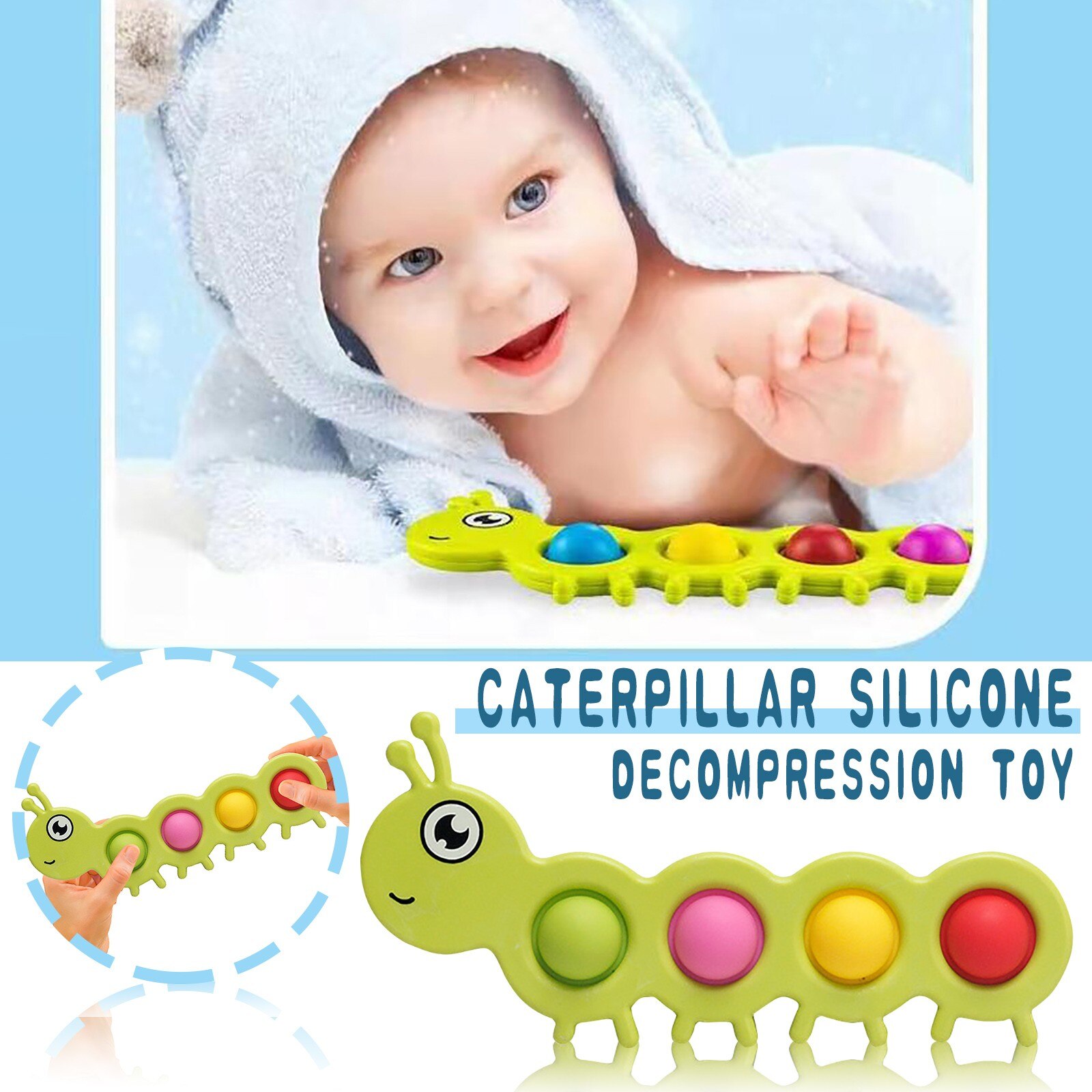 Push Pops Bubble Sensory Toy Autism Special Needs ... – Grandado