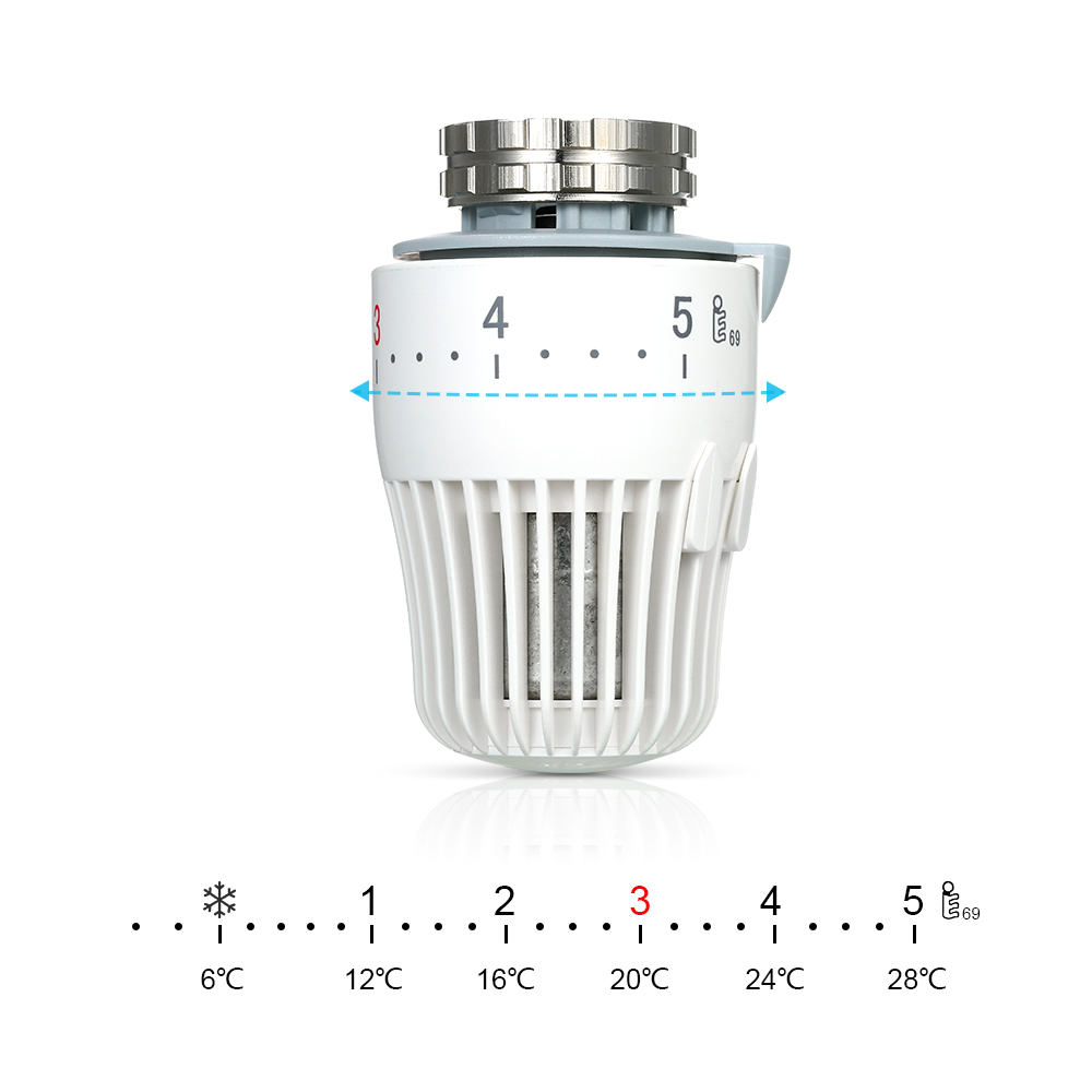 Thermostatic Radiator Valve Temperature Control Va... – Grandado