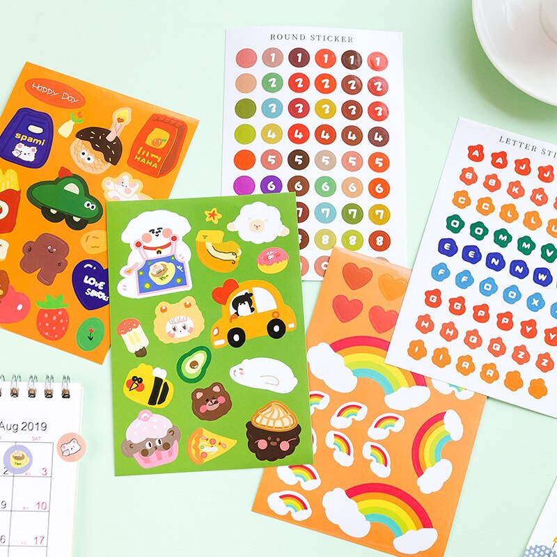 5Sheet Cute Sweet Love Words Series Mini Stickers ... – Vicedeal