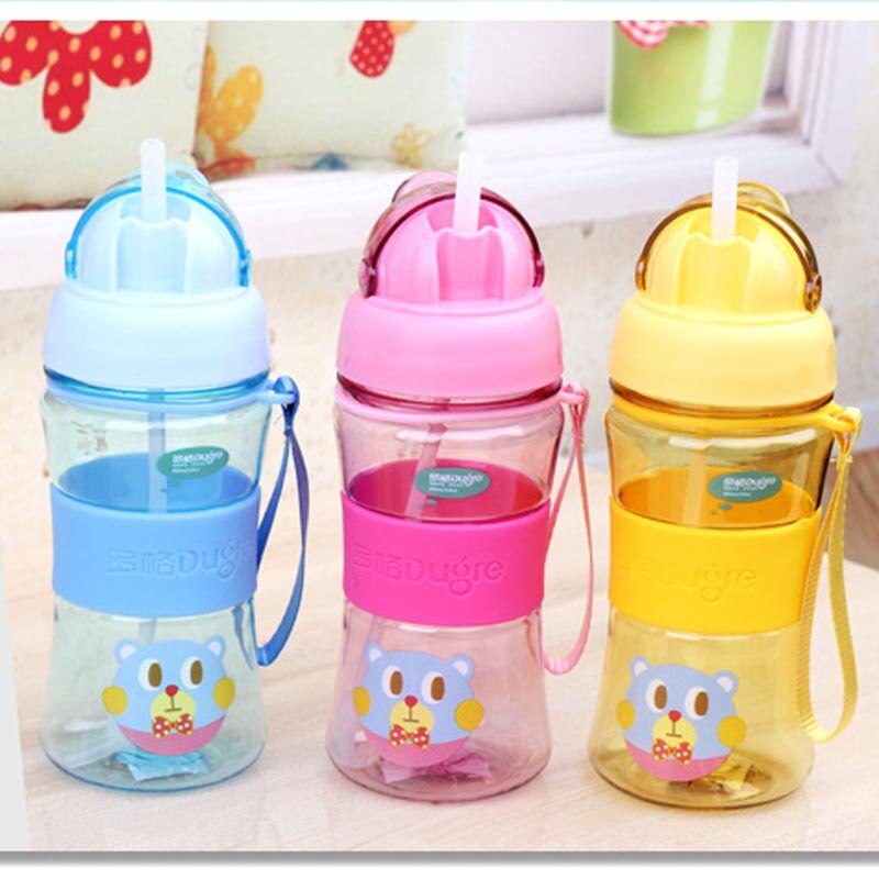 450ml Nette Baby Flasche Kinder Kinder Lernen Fütt... – Vicedeal