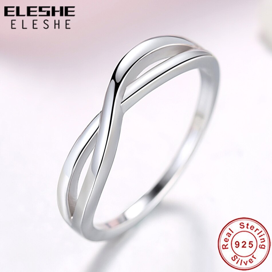 ELESHE Classic Bowknot Friendship Infinity Finger ... – Grandado