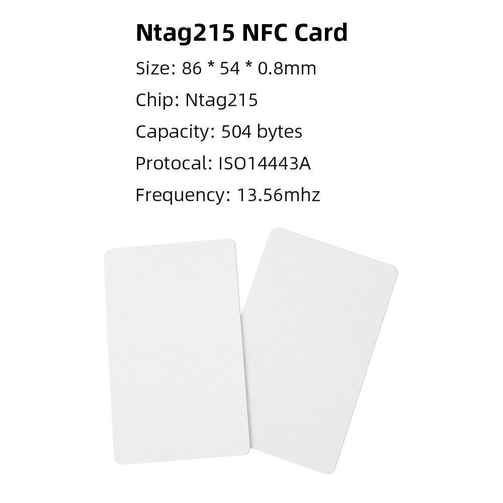 5pcs NFC Card 215 Chip For TagMo Forum Type2 NFC21... – Grandado