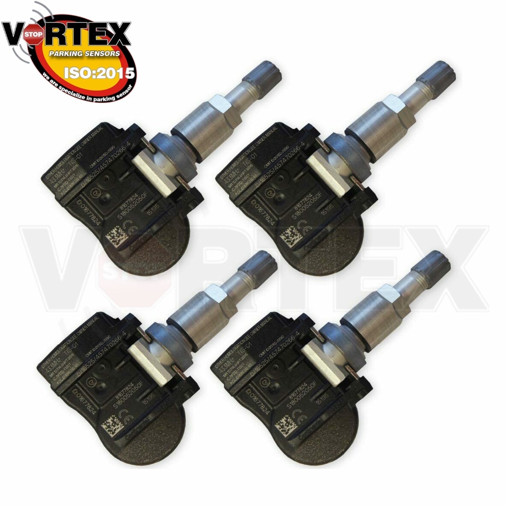 4 Stuks. 433 Mhz Tire Pressure Sensor Tpms Voor Hy... – Grandado