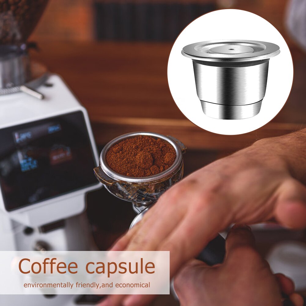 Herbruikbare Roestvrij Staal Koffie Capsule Voor N... – Vicedeal