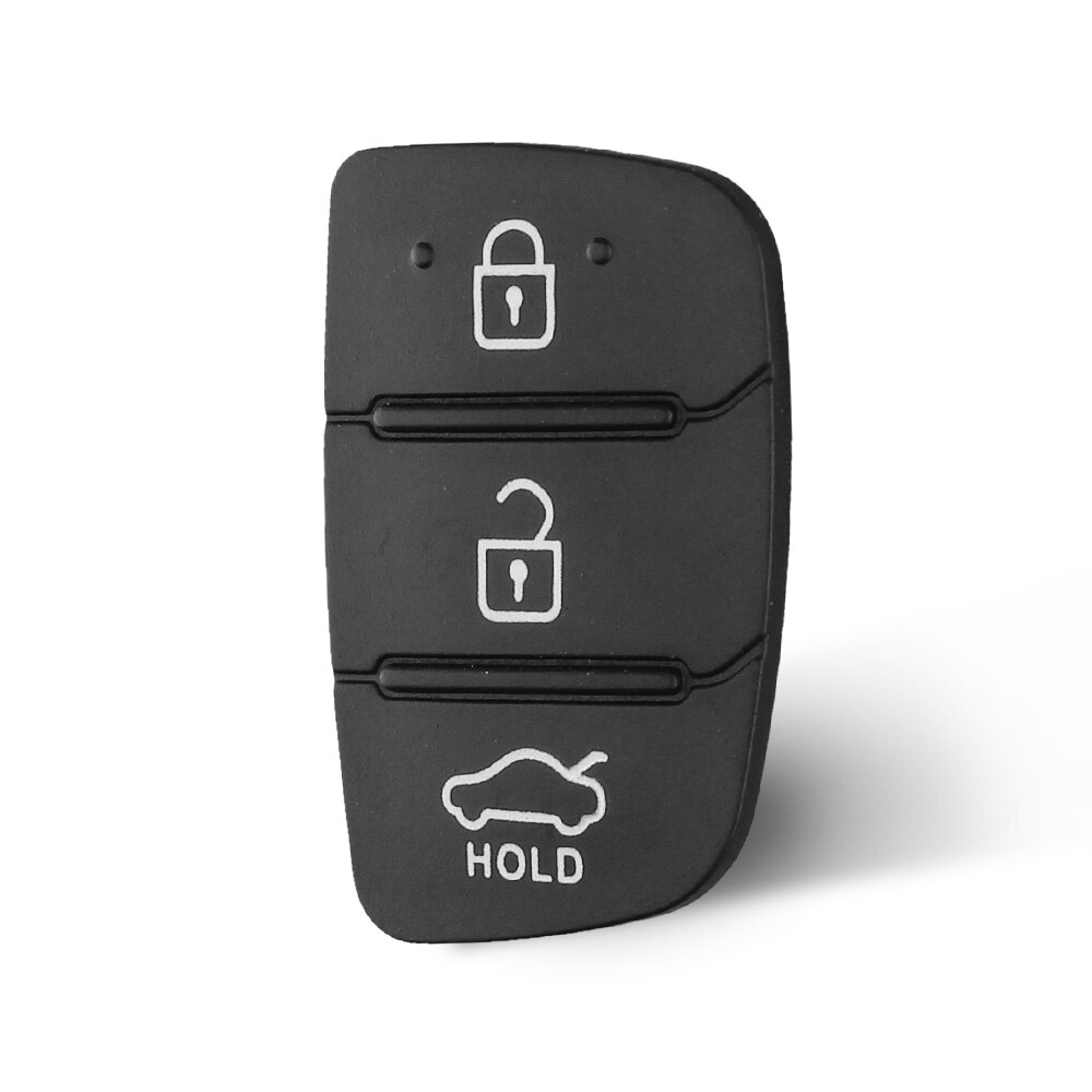 KEYYOU Remote Key Case Fob 3 Button Flip Folding C... – Grandado