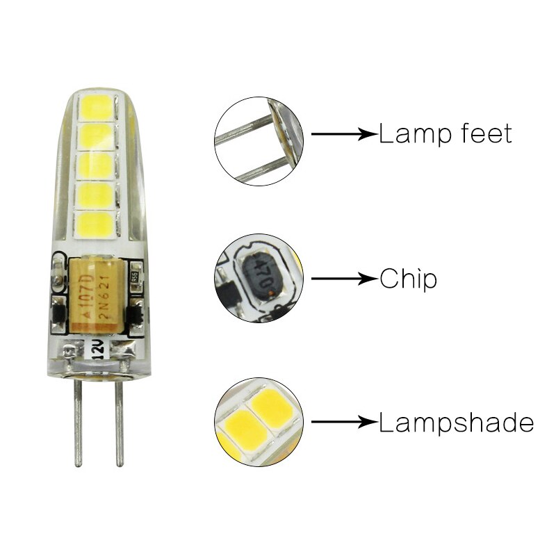 10Pcs Mini G4 Led Lamp Kralen 2W Lamp Ac/Dc 12V 22... – LovingPrices 10Pcs Mini G4 Led Lamp Kralen 2W Lamp Ac/Dc 12V 22... – LovingPrices