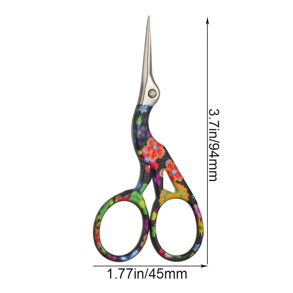 Classic Retro Embroidery Scissors European Crane S... – Vicedeal