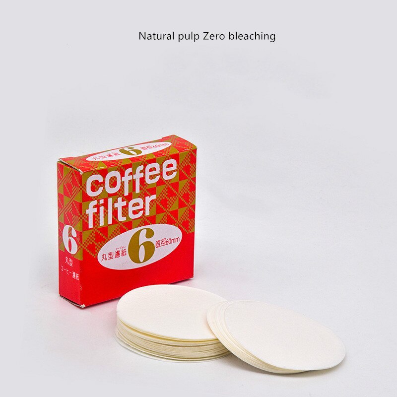 100PCS Runde Kaffee Filter Papier 56mm Anzahl 6 fü... – Vicedeal