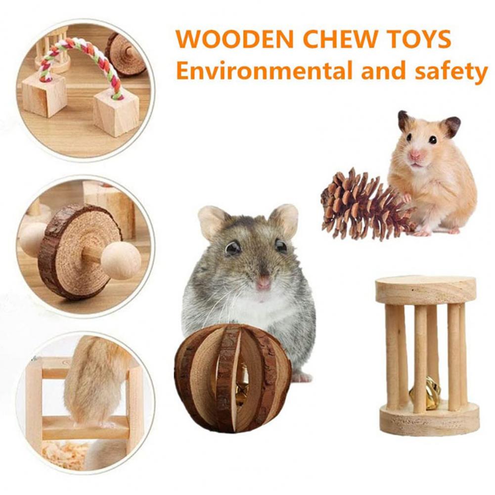 10Pcs/Set Hamster Swing Toys Safe Bunny Hamster Ch... – Grandado