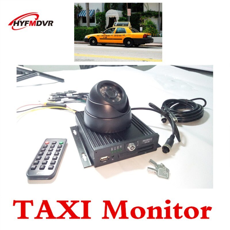 4CH Car DVR taxi monitor camera ahd HD video recor... – Vicedeal
