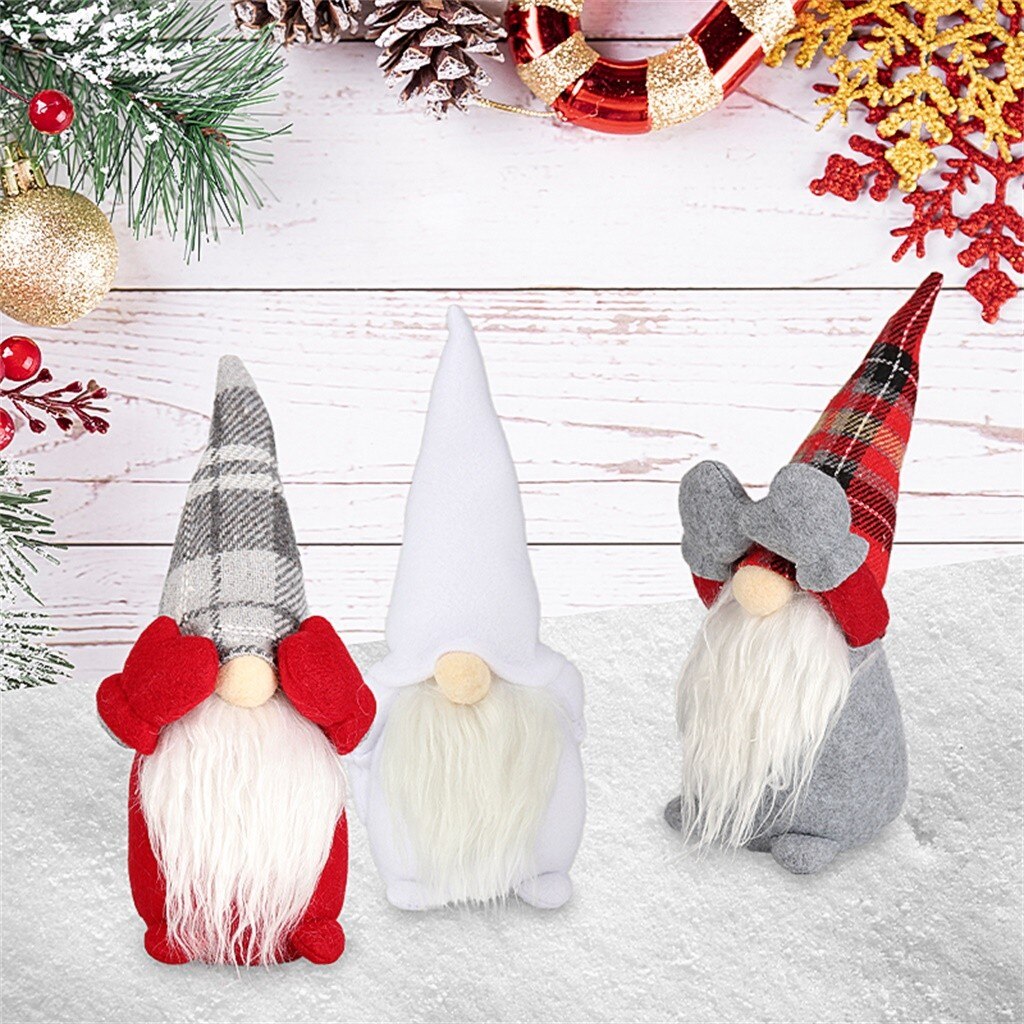 Christmas Faceless Gnome Santa Claus Christmas Tre... – Grandado