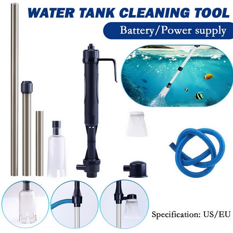 220V Powerful Suction Aquarium Electric Syphon Ope... – Grandado