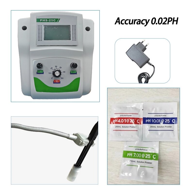 High-precision Digital Desktop PH Meter Tester wit... – Grandado