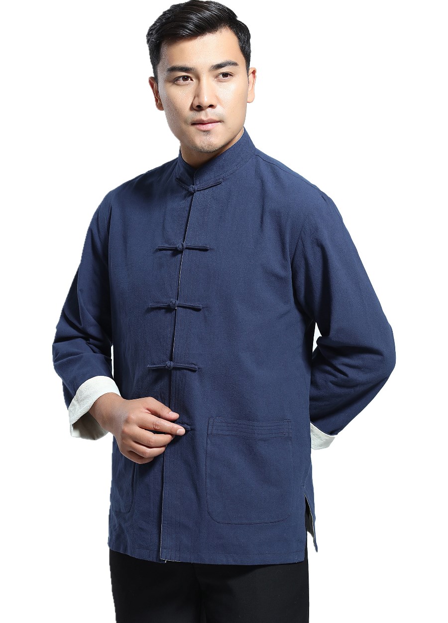Shanghai Story Long Sleeve Shirt Chinese Tradition... – Vicedeal