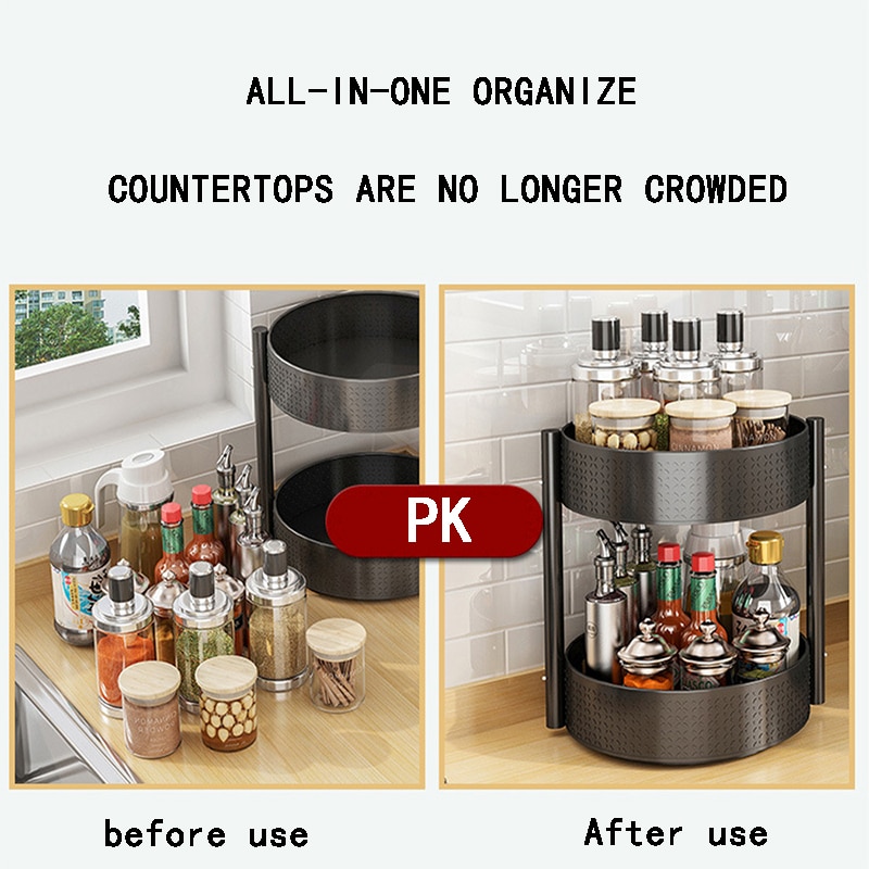 Lazy Susan Kabinet Organizer, Lazy Susan Keuken Dr... – Grandado