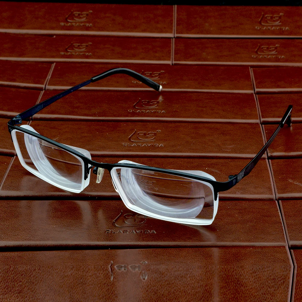 Clara Vida Square Half Rim High Myopic Myopia Myod... – Grandado