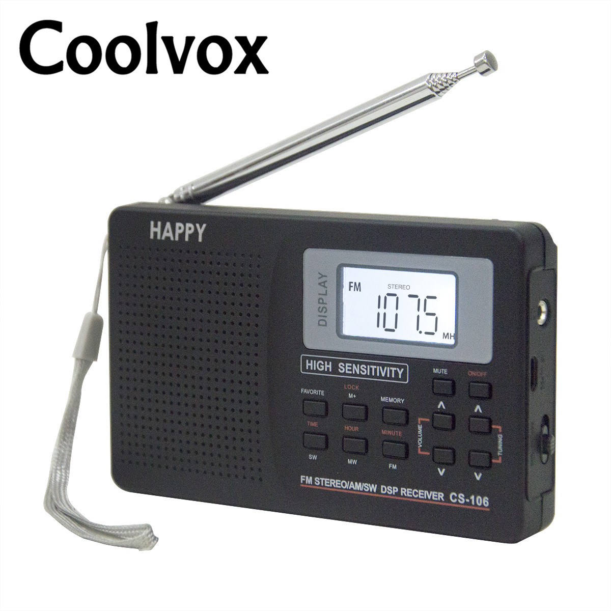 Coolvox CS-106 Full-band Multiband Stereo Digital ... – Grandado
