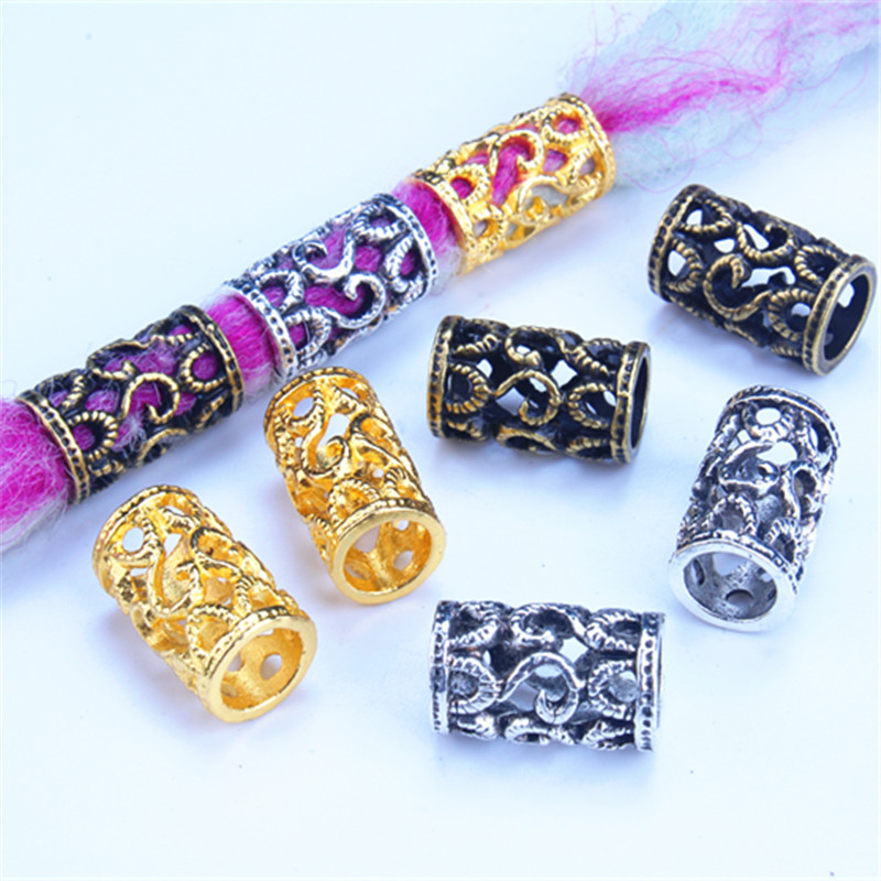 5Pcs Goud Zilver Verschillende Stijl Haar Vlecht D... – Grandado