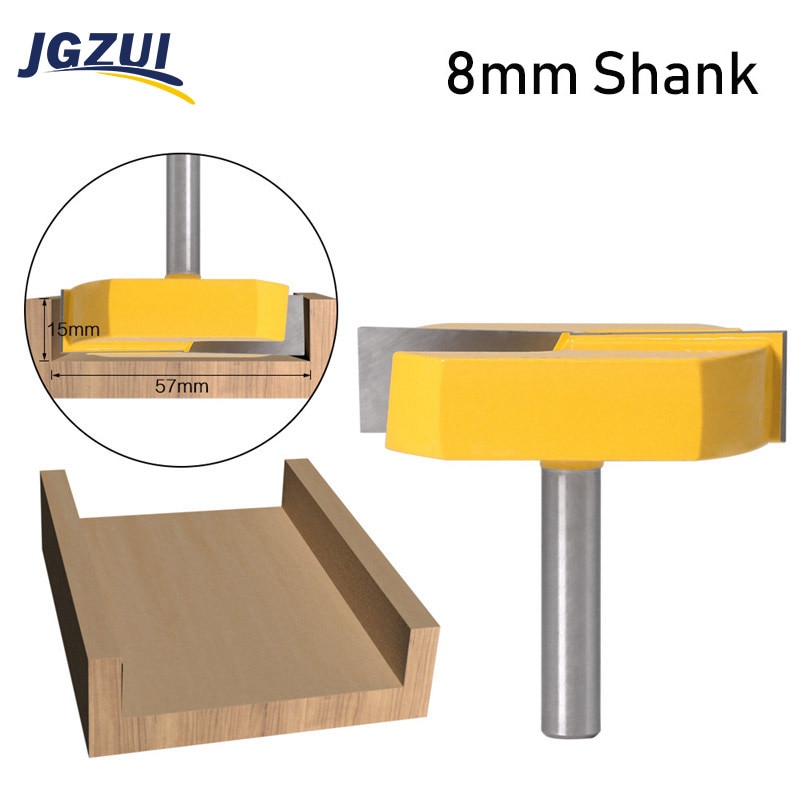 1pc 8mm Shank Cleaning Bottom Router Bits Milling ... – Grandado