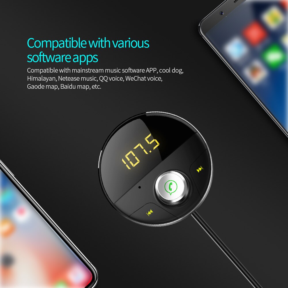 3.5mm stik bluetooth adapter bilsæt til bil auto h... – Vicedeal