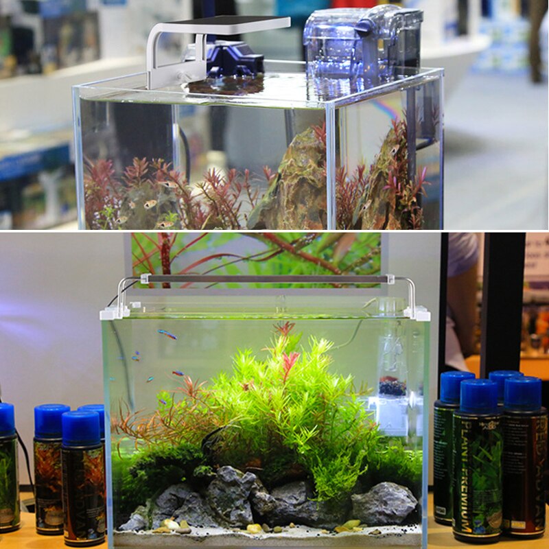 Aquarium LED Light Super Slim Fish Tank Aquatic Wa... – Vicedeal