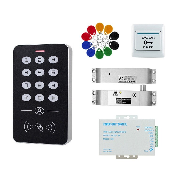 ACCESS CONTROL SYSTEM kit 125KHz RFID tags access ... – Vicedeal