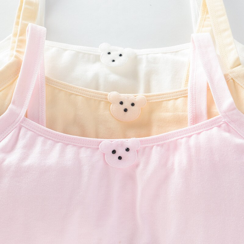 3pc/lot arrived Wrap bust cotton candy Vest young ... – Grandado