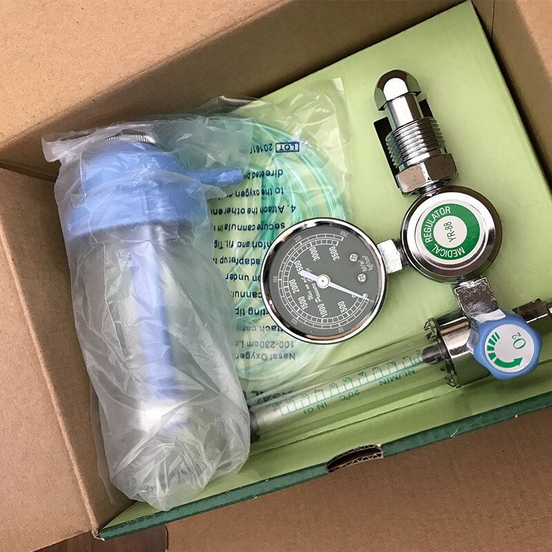 2X Oxygen Pressure Reducing Valve Regulator G5/8 F... – Grandado