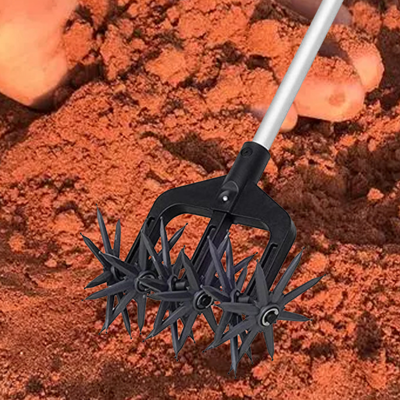 Handheld Rotary Cultivator Two-In-One Soil Turning... – Vicedeal