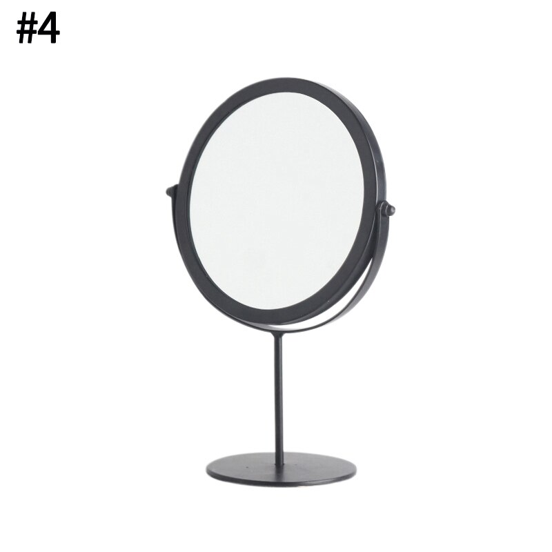 Nordic Iron Desktop Mirror Simple Rotation Vanity ... – Grandado