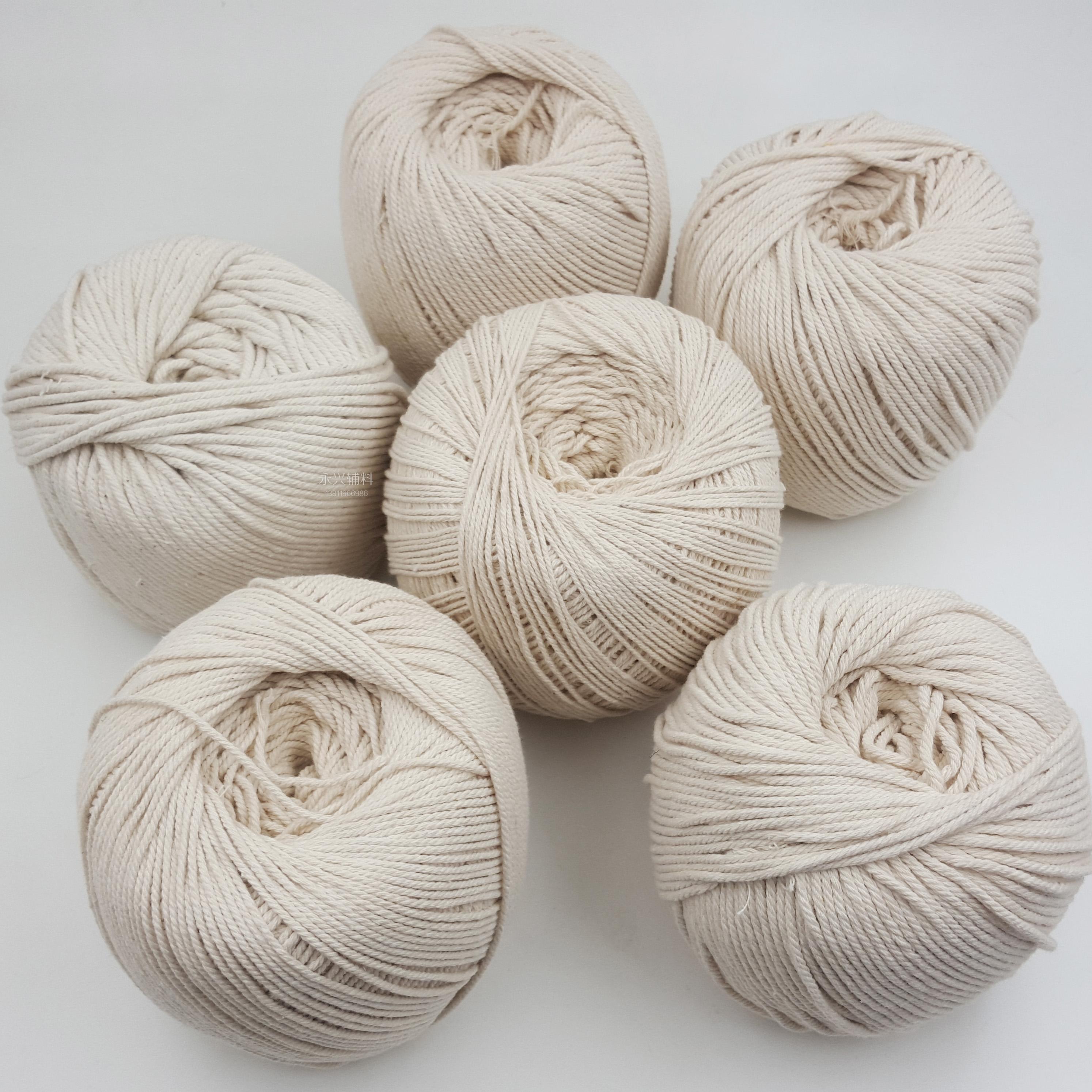 1.5/2/3/4mm Three-Strand Cotton Cord Handmade Thic... – Grandado