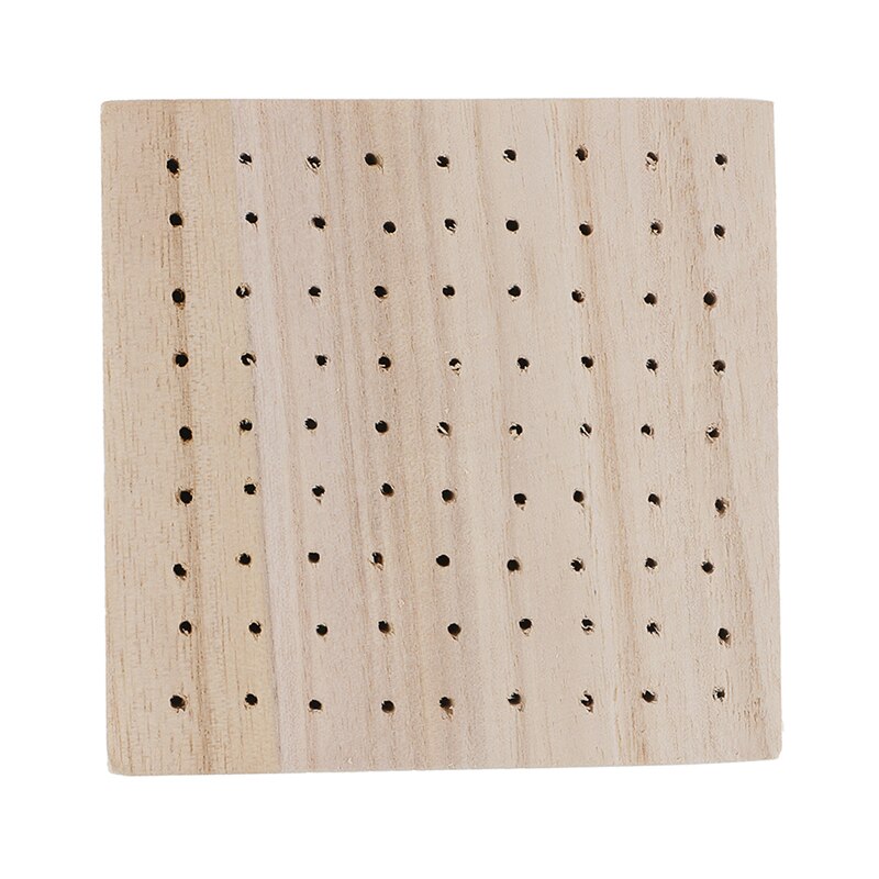 Square Round Holes Wooden Pottery Clay Base Plug B... – Grandado