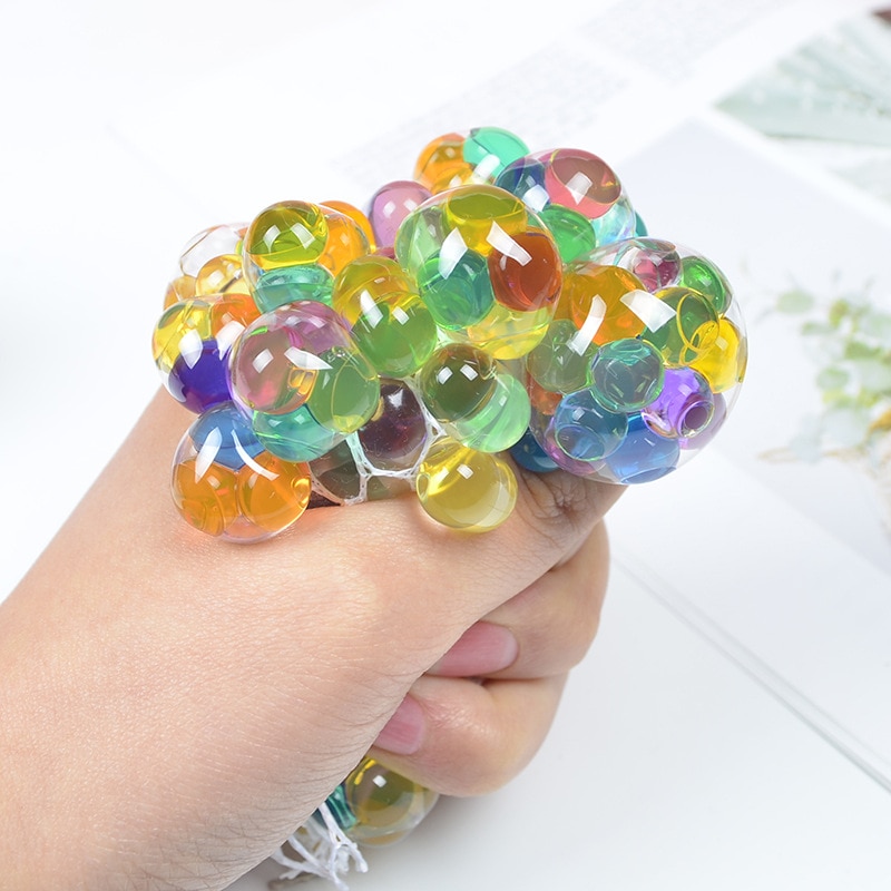 Mesh Squish Ball Squeeze Toys Vent Extrusion Explo... – Grandado