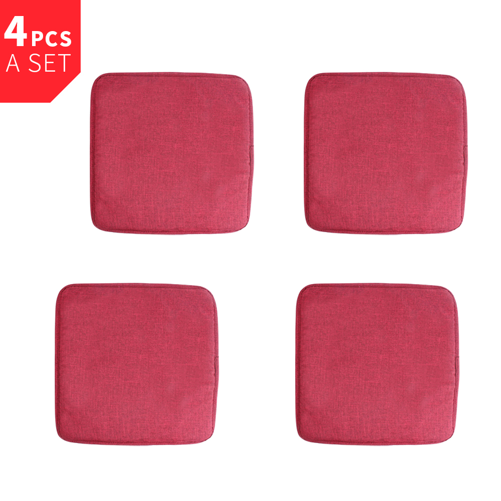4Pcs/set Chair Pad Cushion Natural For Home Office... – Grandado