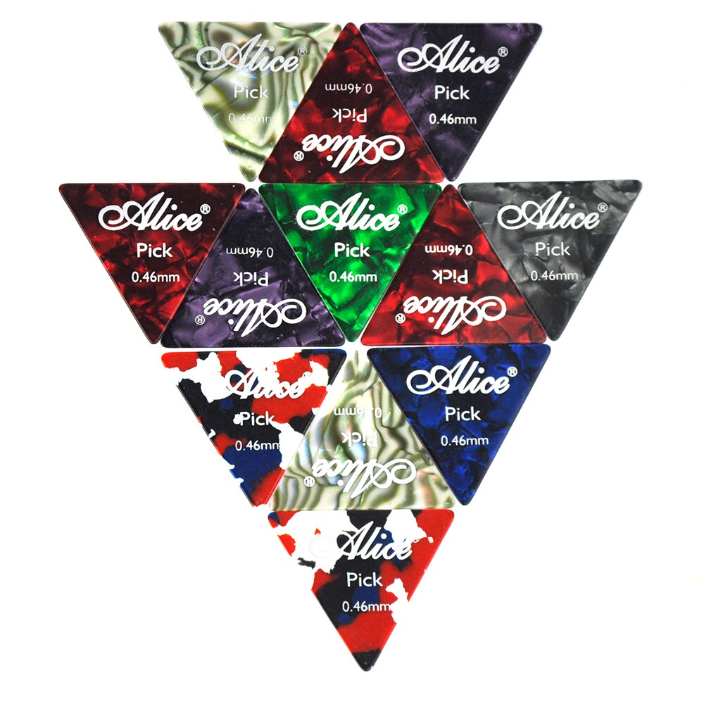 Lots of 100pcs Alice AP-L Celluloid Sharpe Triangl... – Grandado