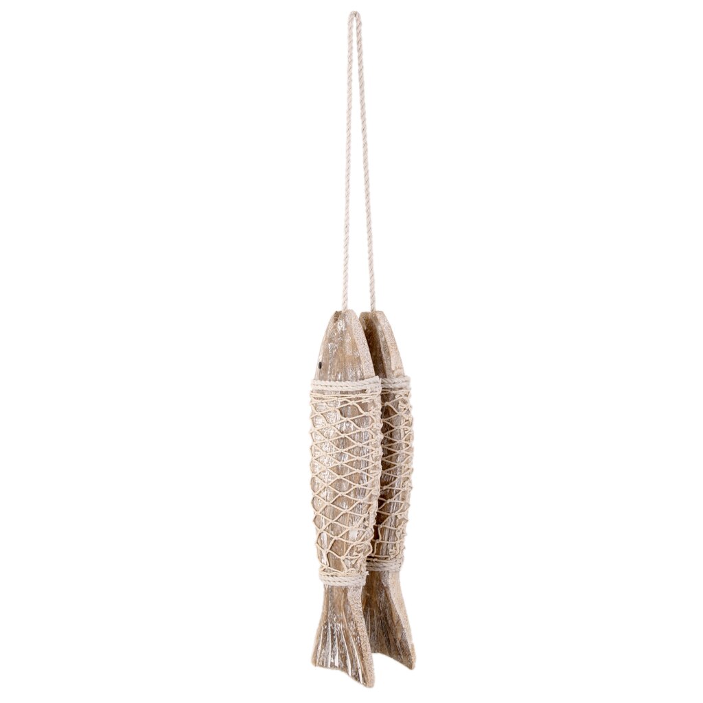 Nautical Sea Theme Wooden Fish Buoy Frame Wall Clo... – Grandado