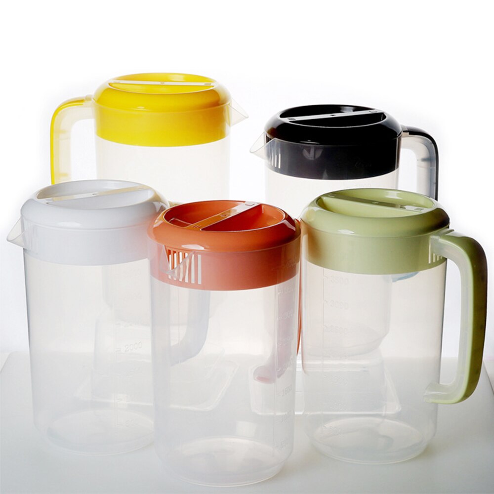 Large Capacity Jug 2.5L/5L Clear Pitcher Cold Wate... – Grandado