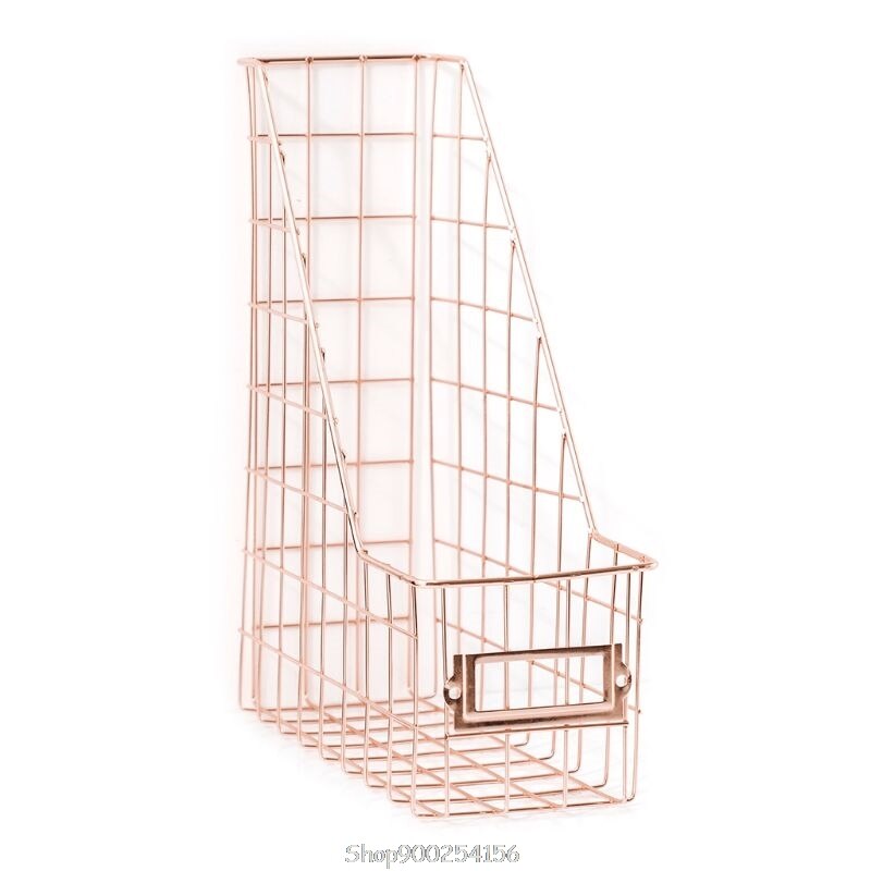 Nordic Wrought Iron Grid File Holder Single Layer ... – Vicedeal