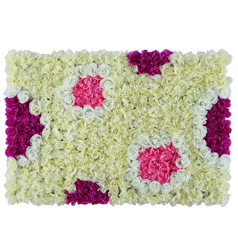 yumai 40*60 cm Roses Petal Artificial Flower Block... – Grandado