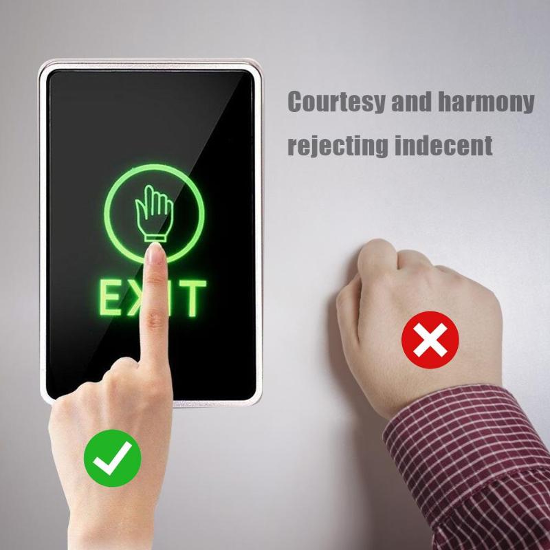Touch Exit Button Infrared Sensor Door Switch for ... – Grandado