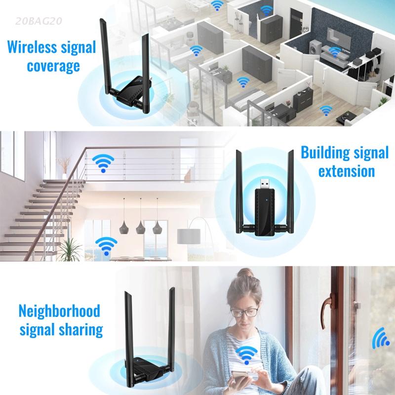 WiFi Repeater Wireless Internet Amplifier Coverage... – Vicedeal