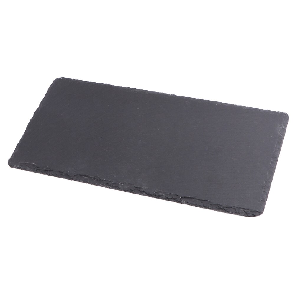 1 Pc Natural Slate Plate Barbecue Tray Restaurant ... – Grandado