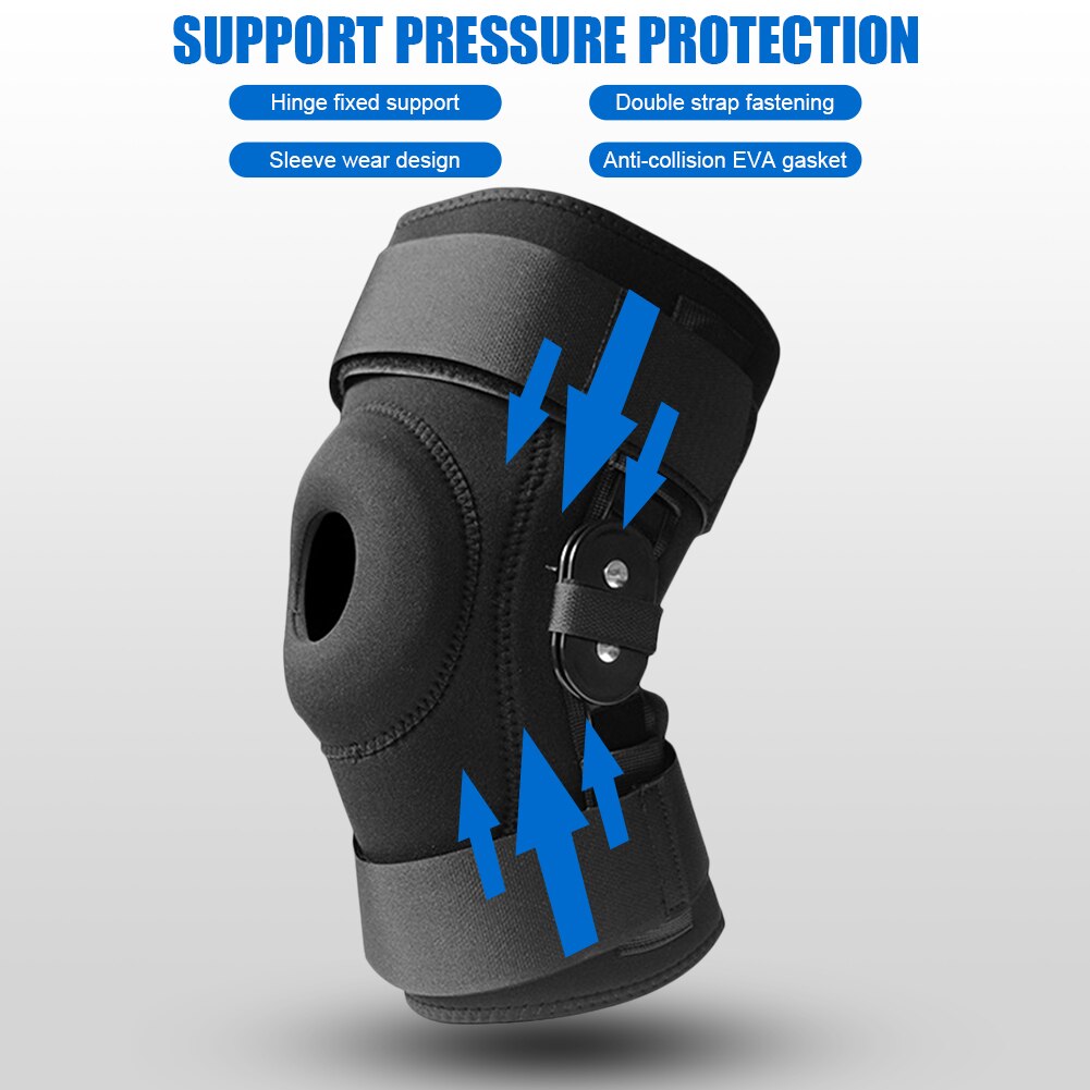 Hinged Knee Brace Support Side Patella Stabilizers... – Vicedeal