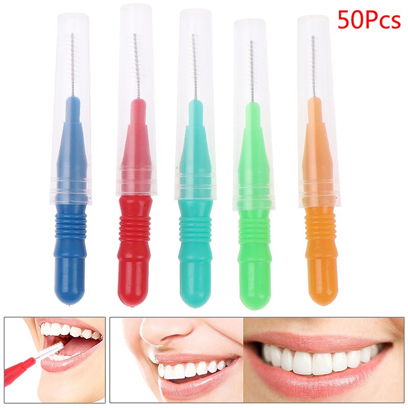 50Pcs Interdental Brush Toothpick Oral Hygiene Den... – LovingPrices