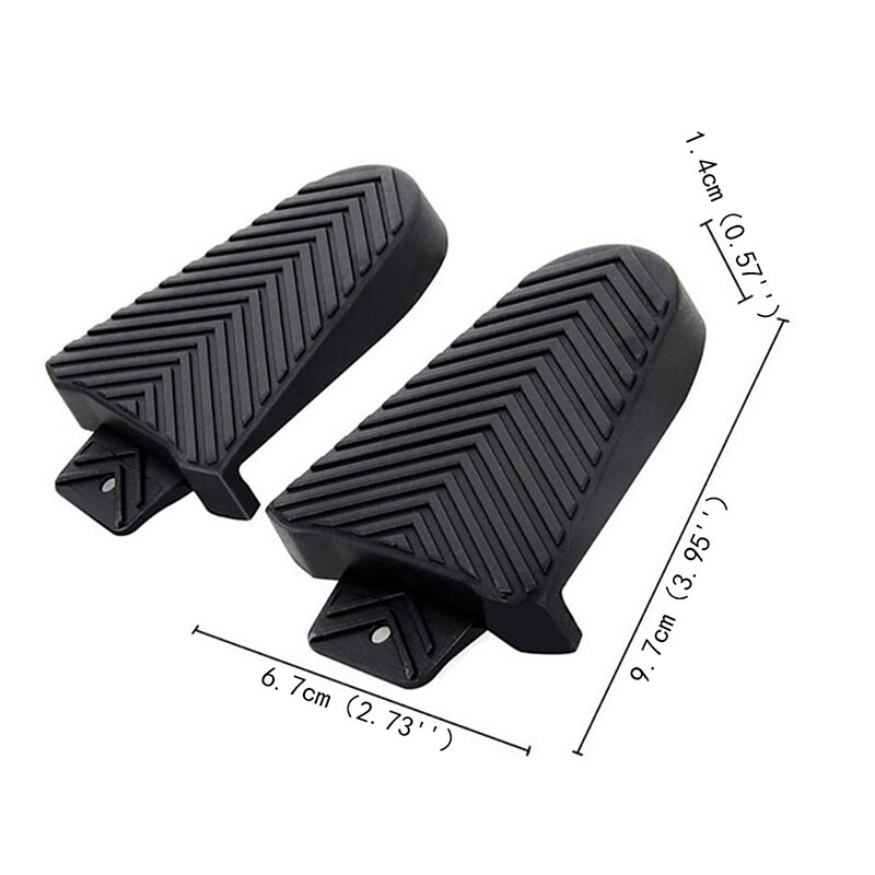 One Pair Quick Release Rubber Cleat Cover Bike Ped... – Grandado