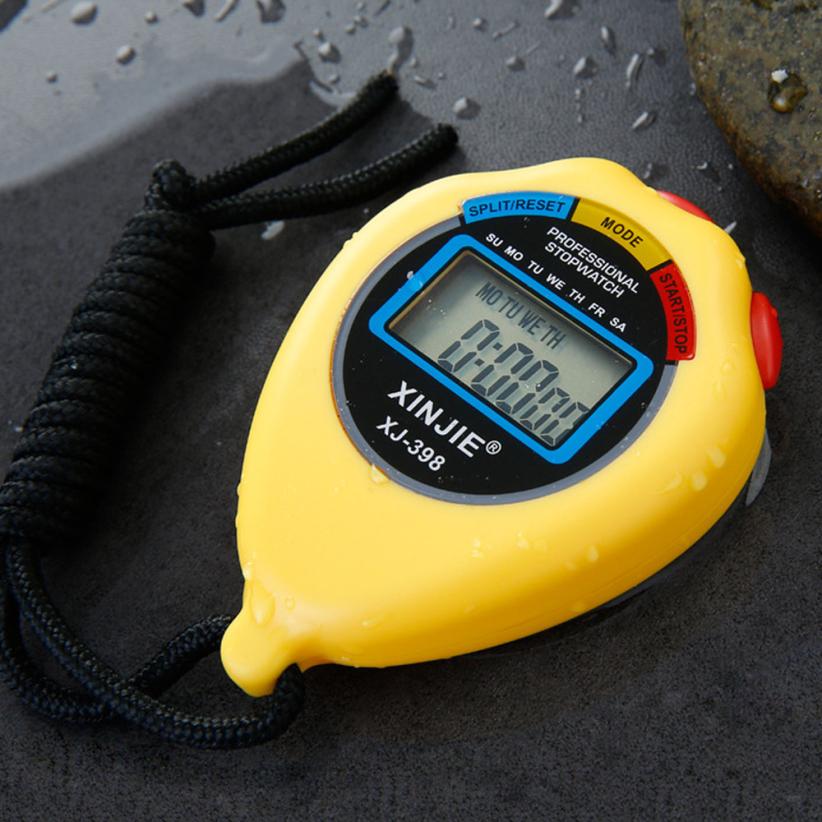 Classic Handheld Stopwatch Stop Watch LCD Digital ... – Vicedeal